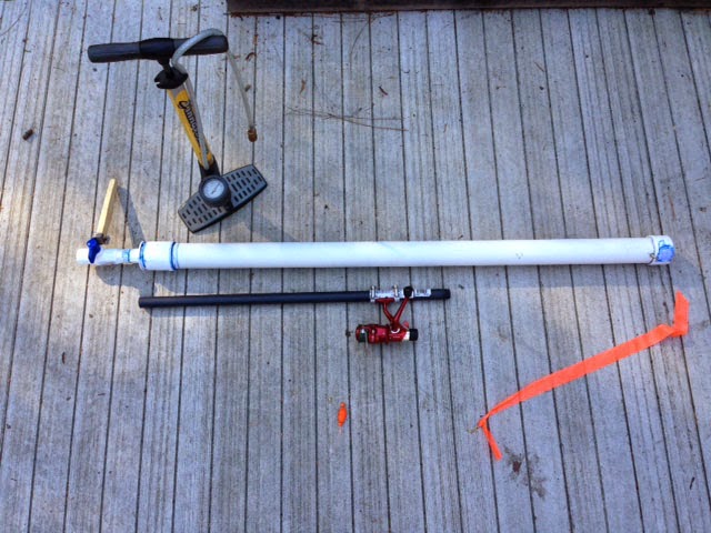 K6JCA: Improved Pneumatic Antenna Launcher