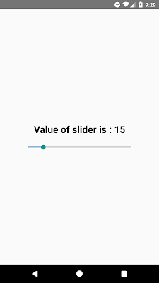 React Native Slider/Seekbar Example | SKPTRICKS