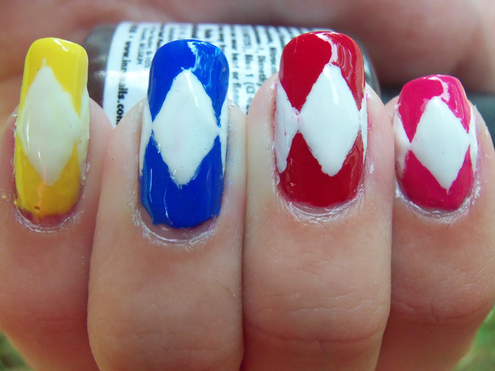 Meg's Manicures: GO GO POWER RANGERS!