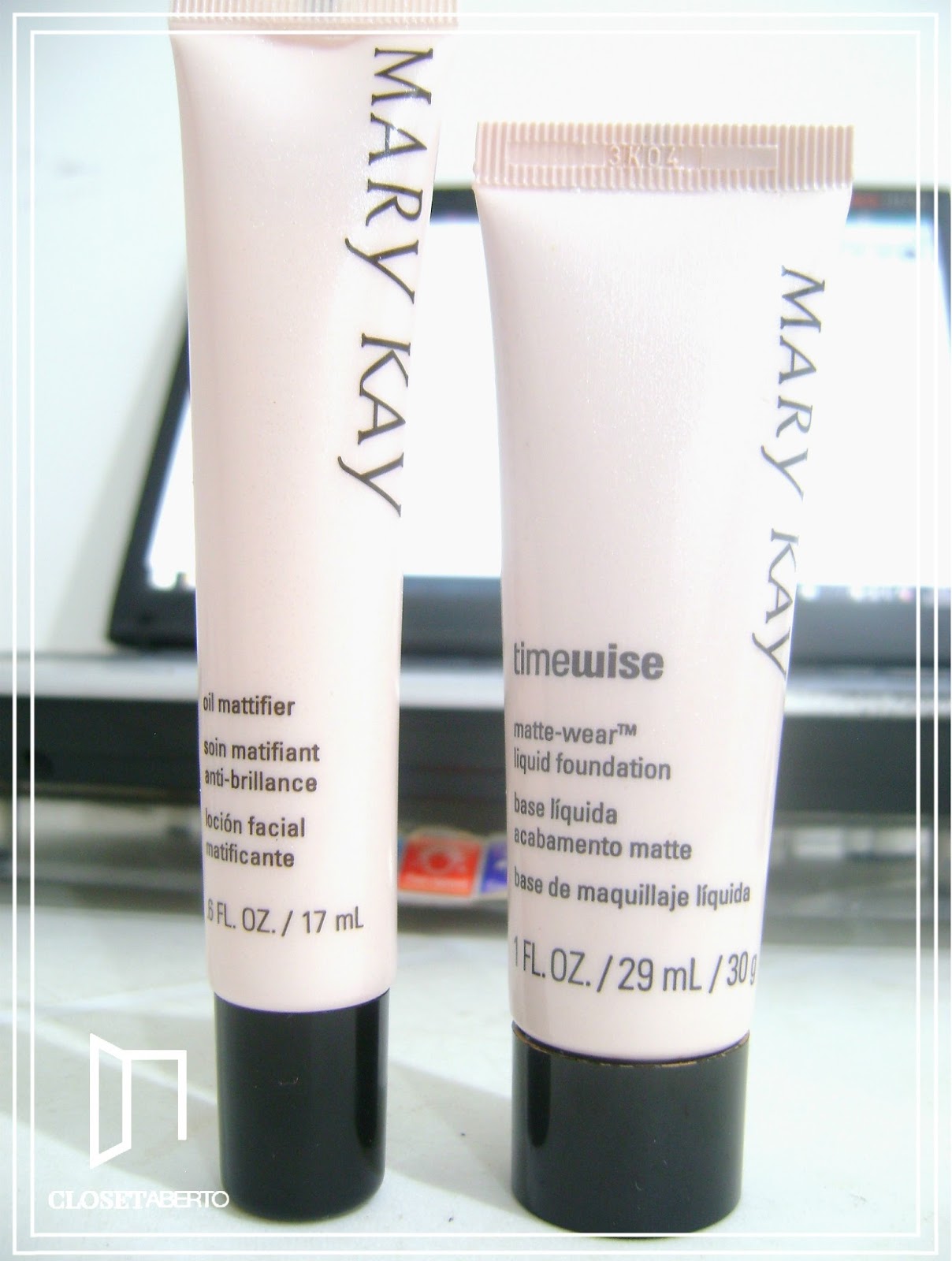 Closet Aberto Blog: Resenha loção matificante Mary Kay | oil mattifier