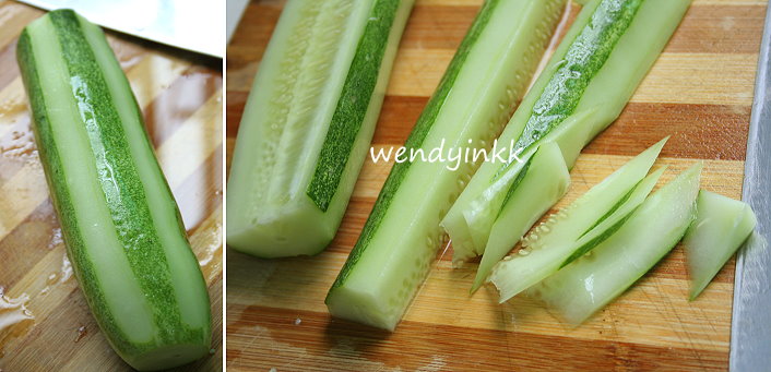Table for 2.... or more: Steamed Cucumber with Dried Shrimp 蒸青瓜 ...