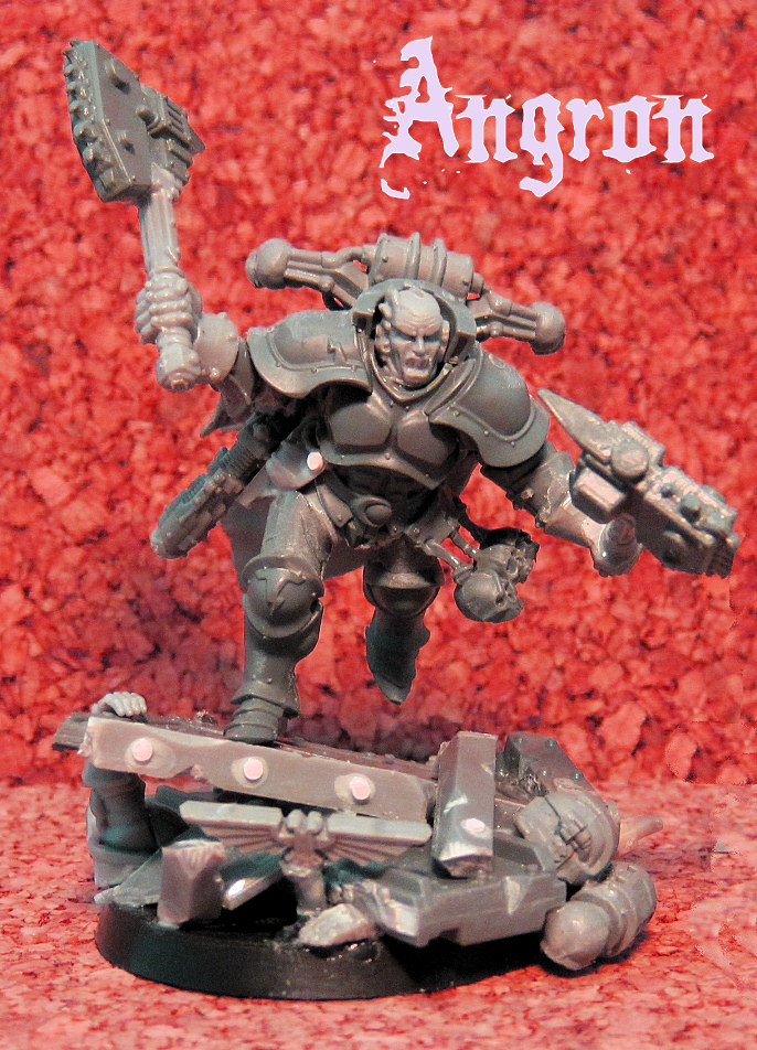 invivos: HORUS HERESY: Plastic Angron, Primarch of the World Eaters Legion!