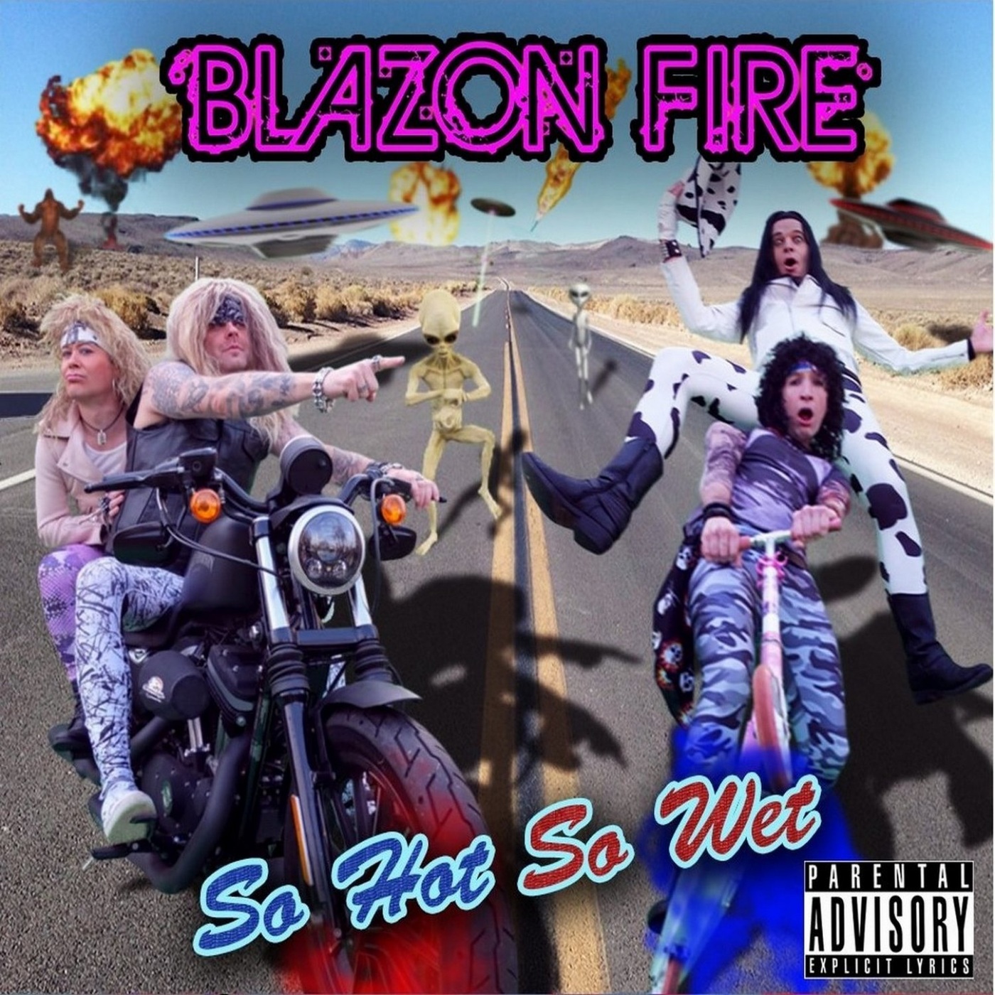 2112 ESTACION DE ROCK: BLAZON FIRE " So hot so wet