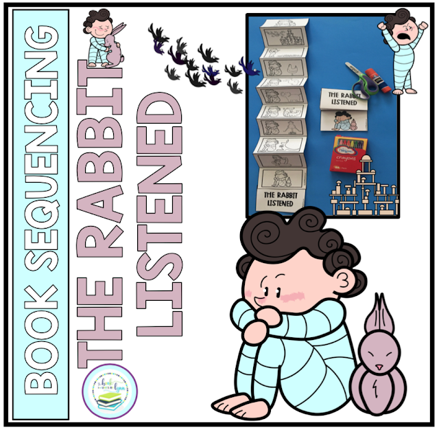 THE RABBIT LISTENED SEQUENCING BOOK CRAFT ~ Book Units by Lynn