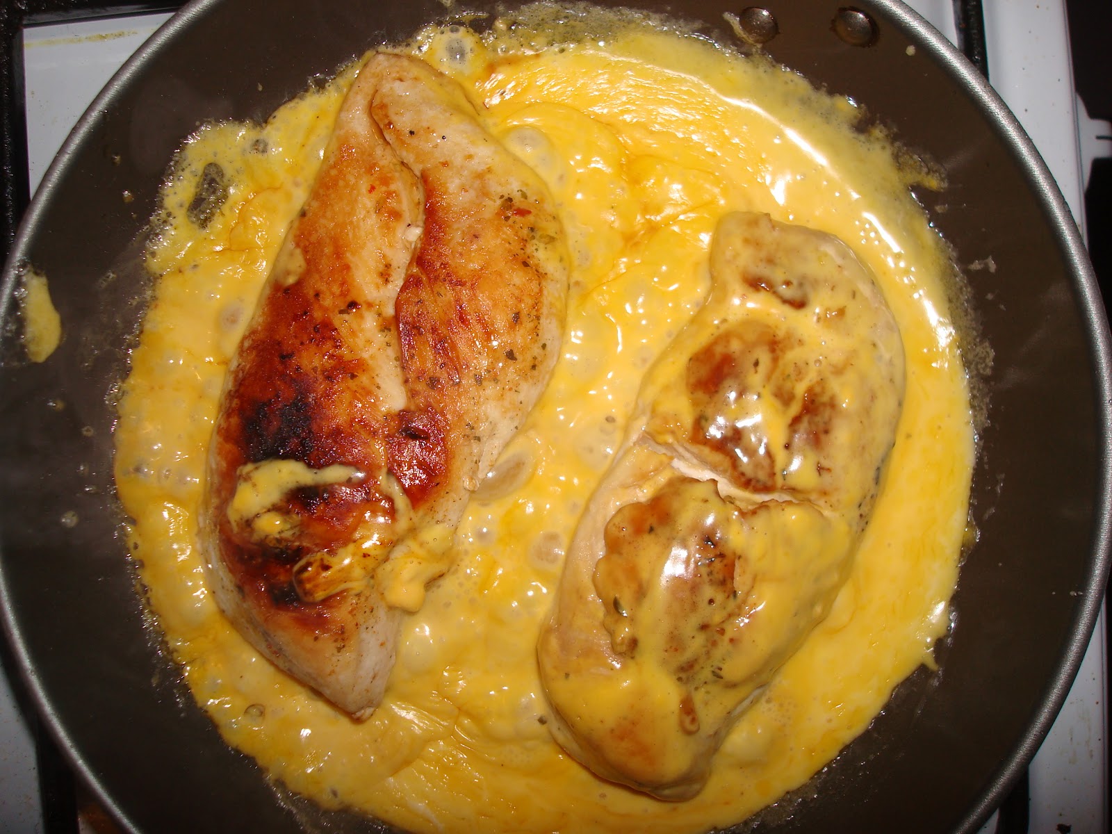 Recetas para después de las 22hs.: POLLO CHEDDAR