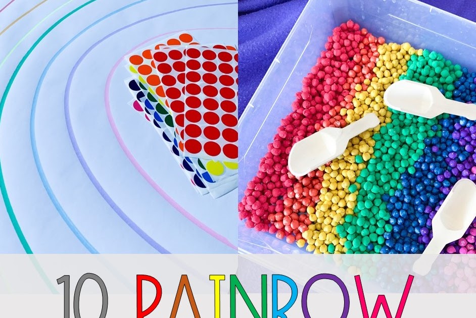 10 Rainbow Activities for Kids | Live, Laugh, I LOVE Kindergarten