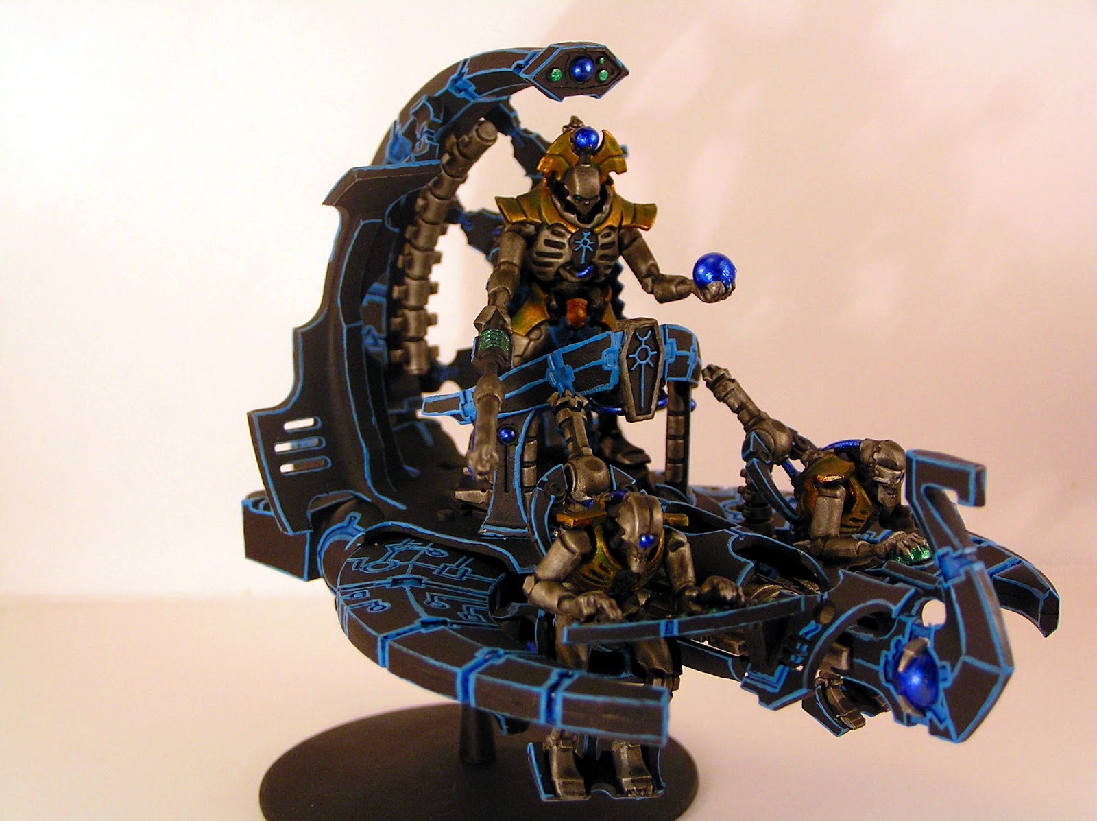 Florida Miniature Painting: Necron Catacomb Command Barge