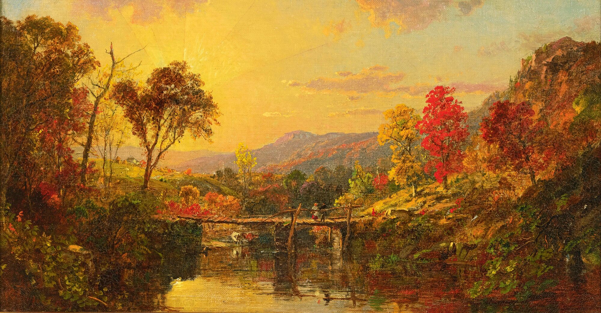 Jasper Francis Cropsey | Hudson River School painter | Tutt'Art ...