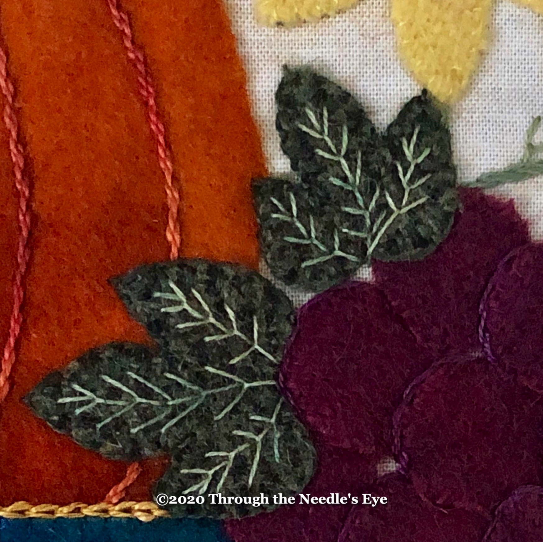 Telling Stories Through the Needle's Eye: Harvest Basket: Our Wool ...