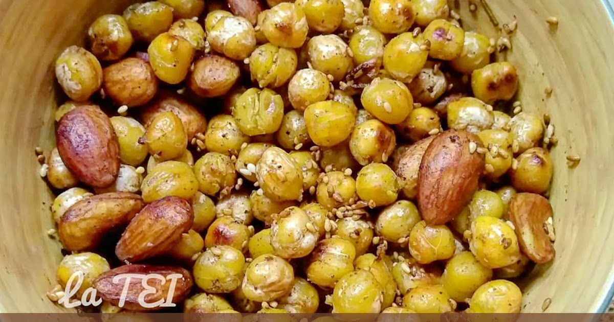 Snack di ceci croccanti speziati