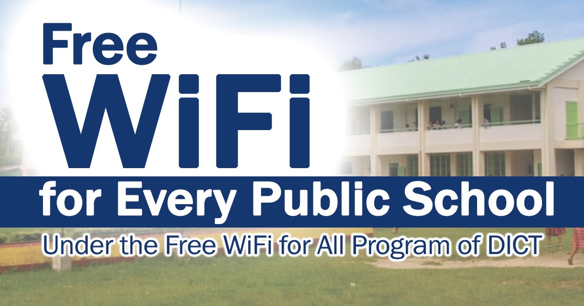 Free Wi-Fi for All Program by DICT prioritizes public schools ...