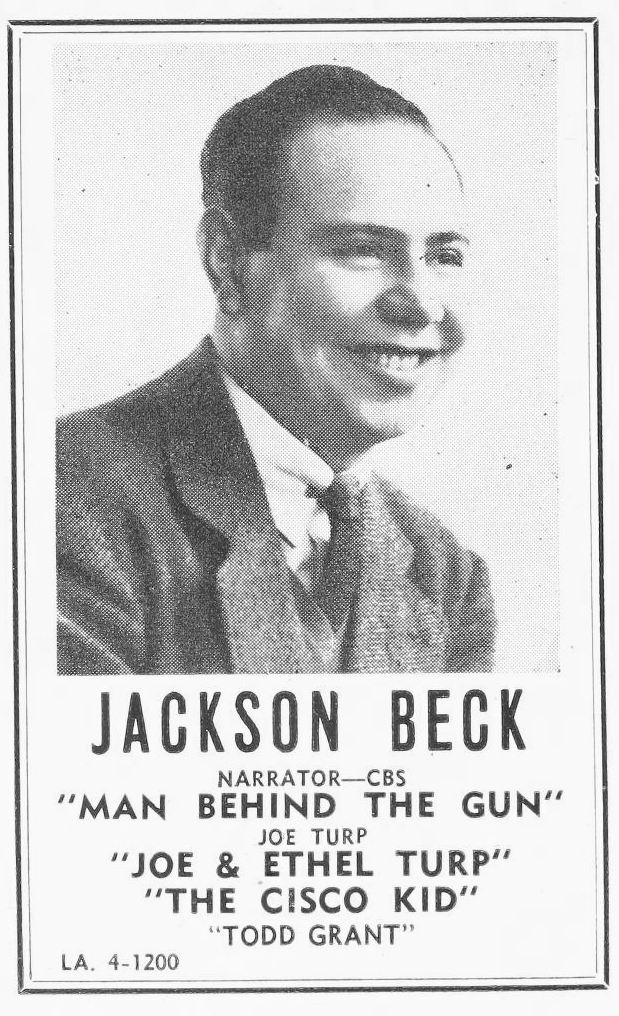 Jackson Beck - Alchetron, The Free Social Encyclopedia