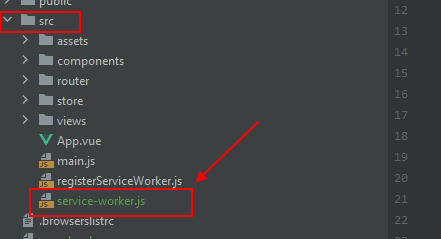 How to Use and Customize Service Worker in VueJs Progressive Web Apps ...
