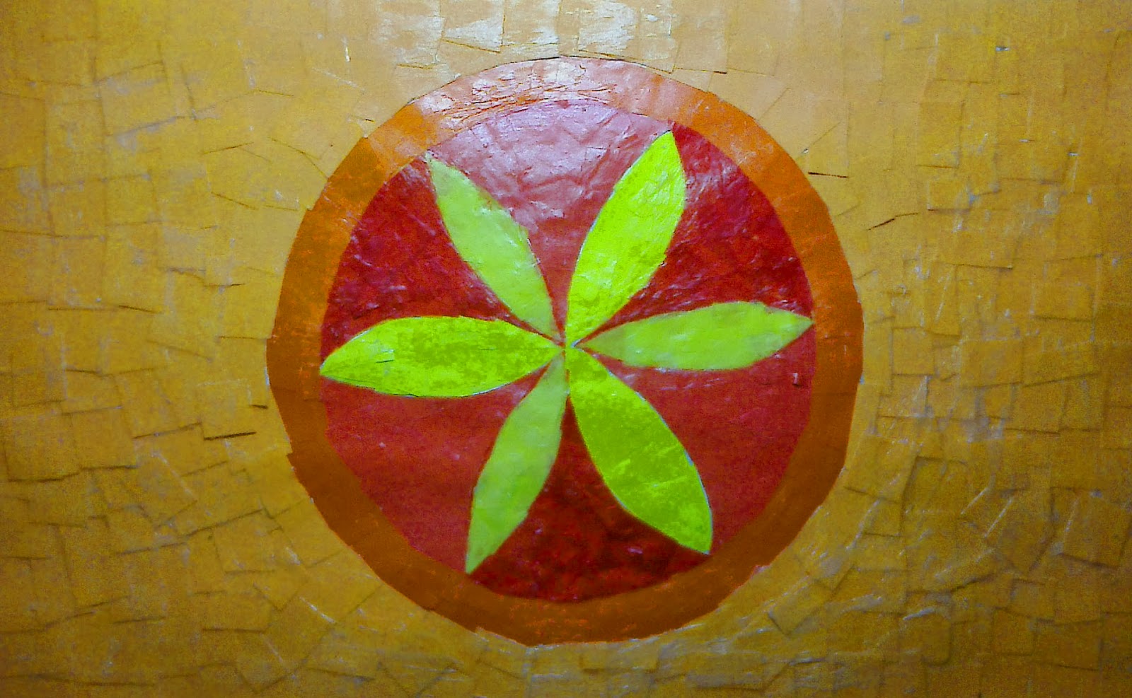 Educación Artística: Mosaico: colores cálidos