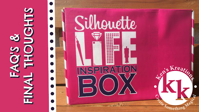 SILHOUETTE LIFE INSPIRATION BOX REVIEW | Ken's Kreations