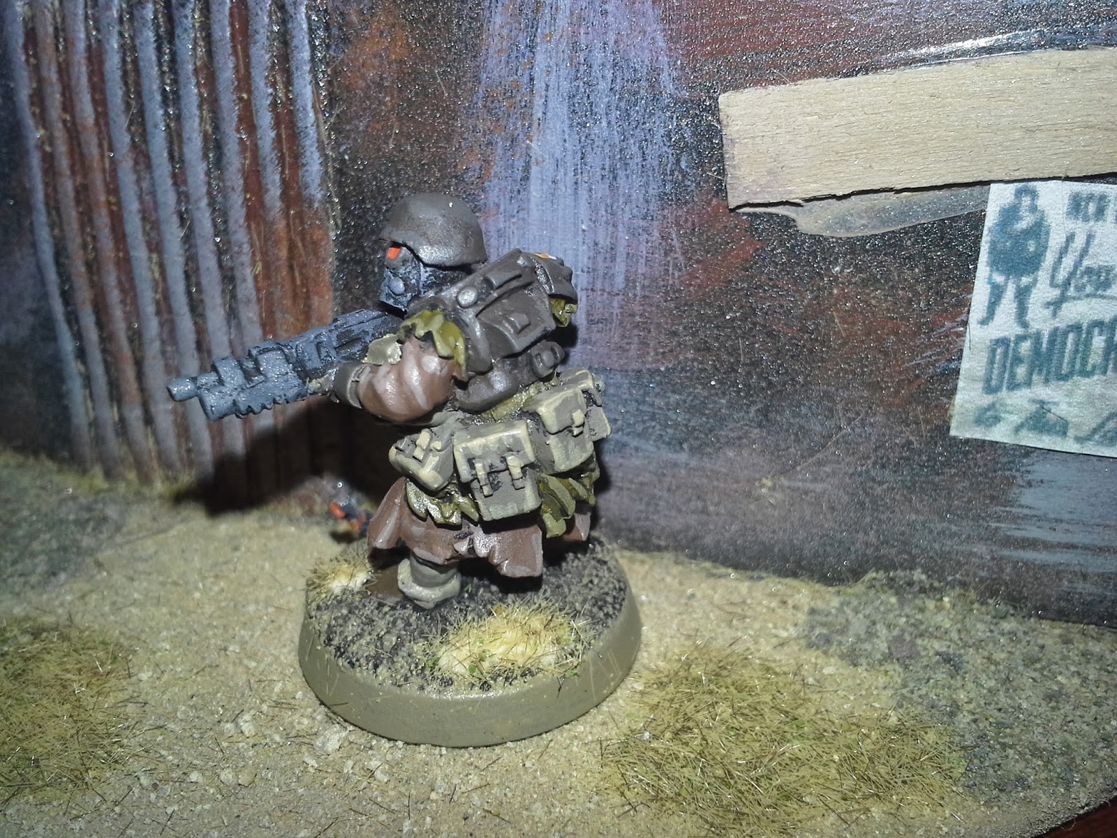 Andys Armies: FALLOUT test figure NCR ranger