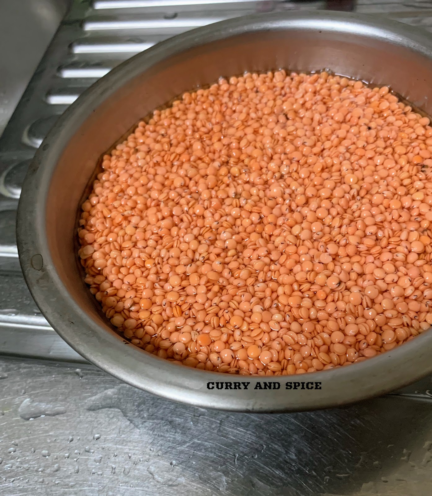 CURRY AND SPICE: MUSHUR DAL ER BORI