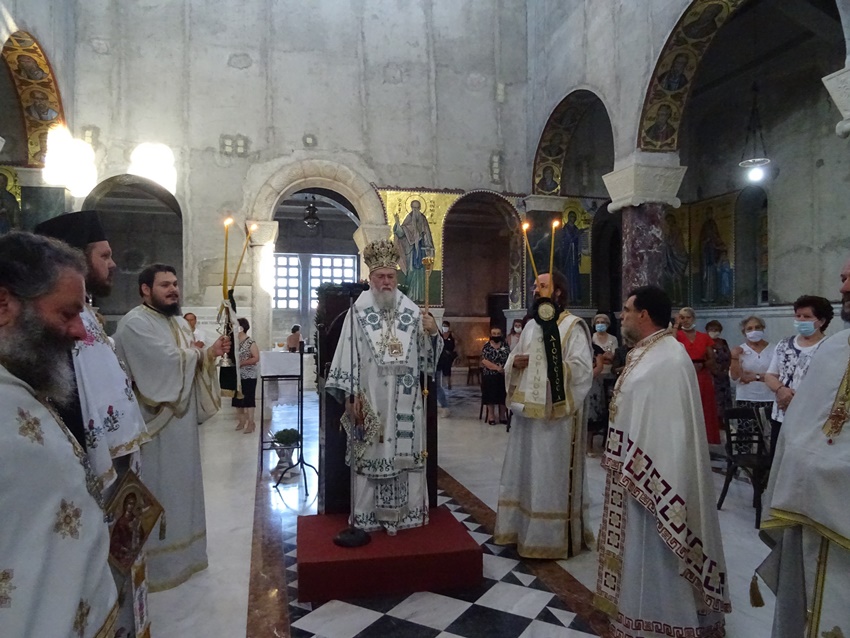Η ΑΠΟΔΟΣΗ ΤΗΣ ΚΟΙΜΗΣΕΩΣ ΤΗΣ ΘΕΟΤΟΚΟΥ ΣΤΗΝ ΙΕΡΑ ΜΗΤΡΟΠΟΛΗ ΚΟΡΙΝΘΟΥ (ΦΩΤΟ ...