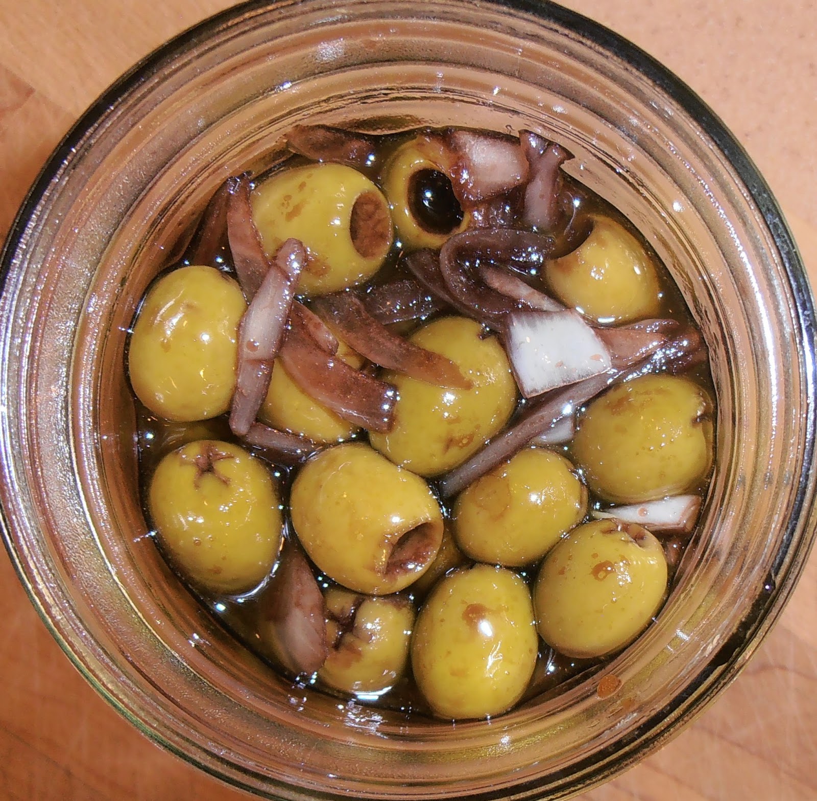 Goode Eates: Sweet and Sour Green Olive Appetizer -- Zeitoon bi Hamod ...