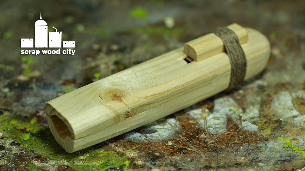 scrap wood city: How to make a whistle inspired by the Native American ...