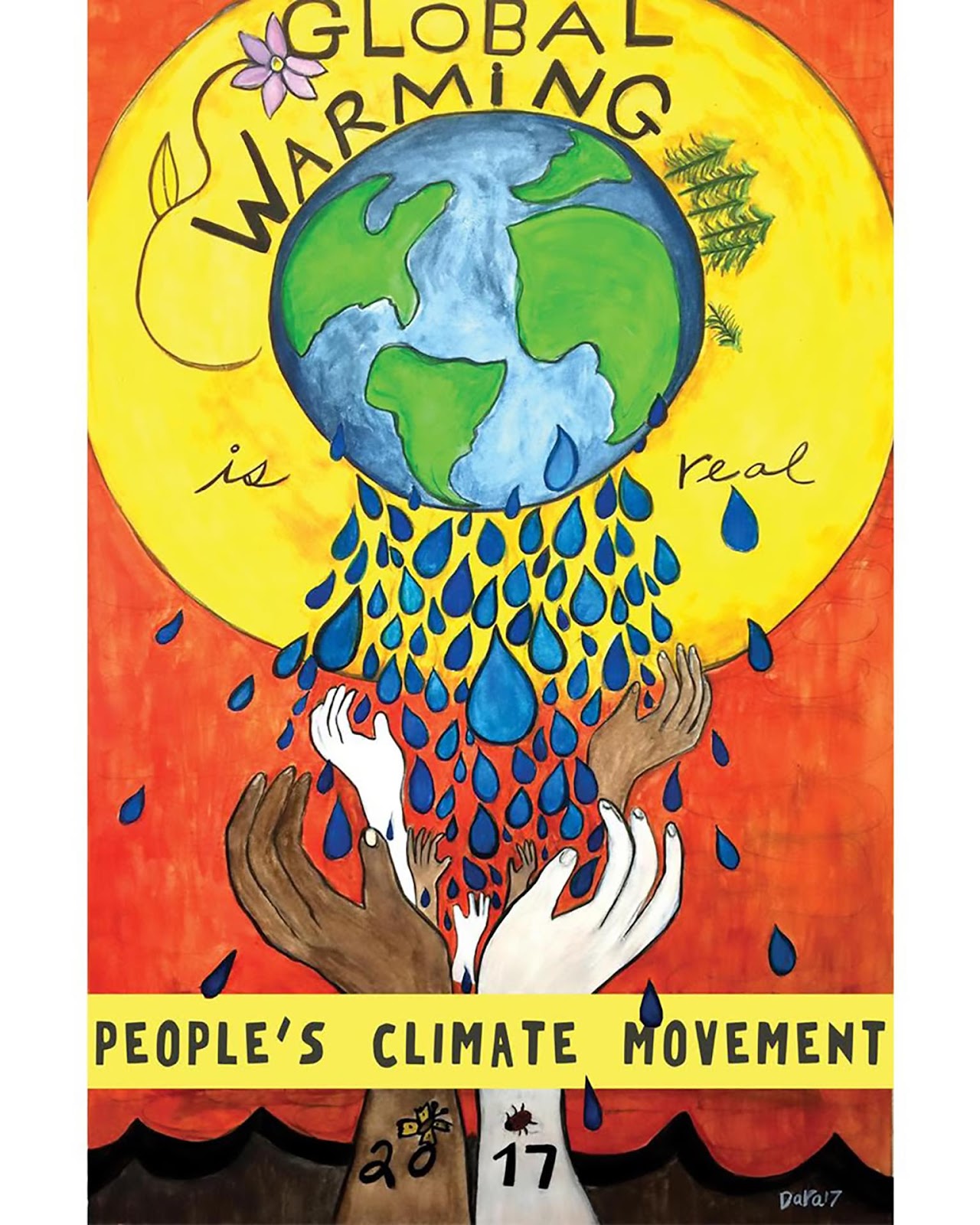 Don't Eat The Plastic Book and the plastic pollution watercolor series