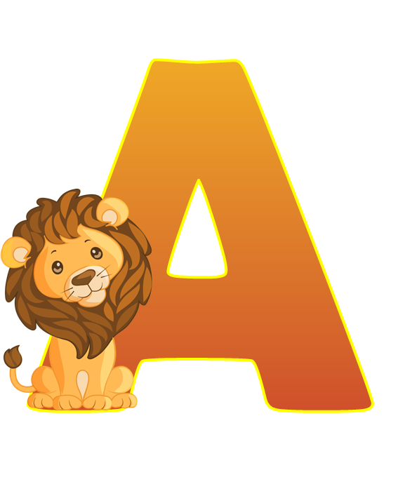 Kits imprimibles gratis : Alfabeto león