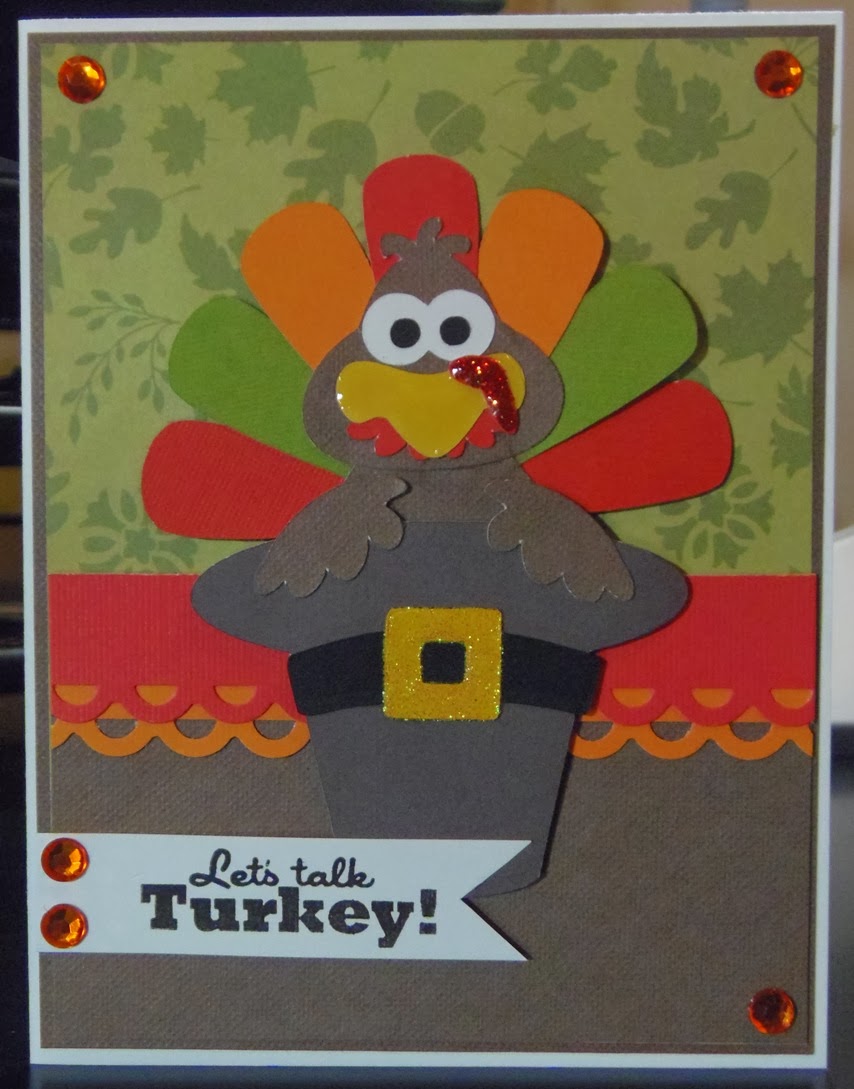 Craft with Bee: Silhouette Sunday - Turkey in a Hat