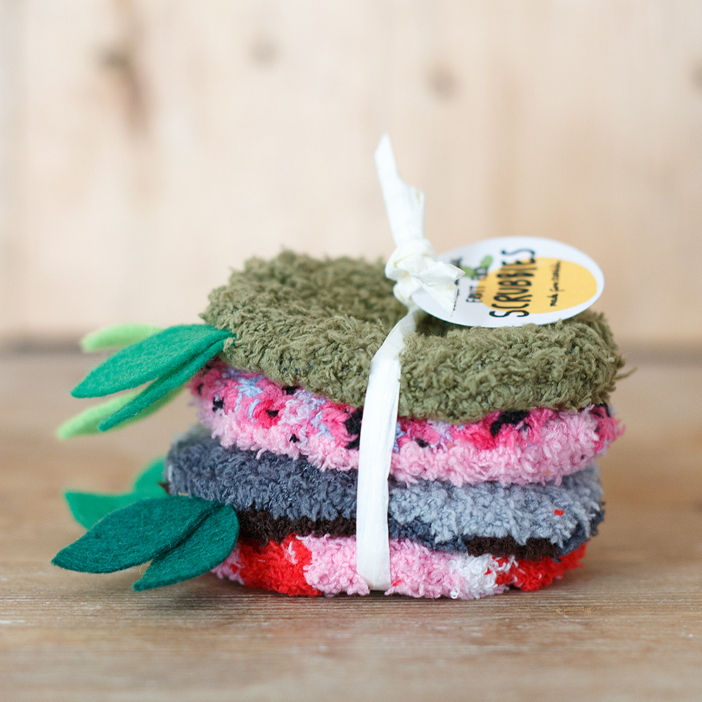 misako mimoko: New DIY / Fruit Face Scrubbies!