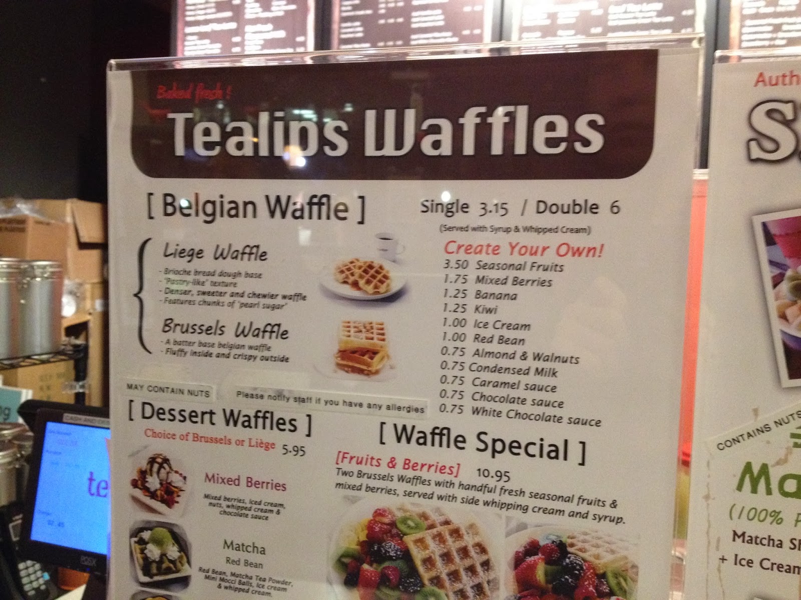 溫哥華的甜鹽巴小姐: Burnaby 好吃的Tealips 奶茶甜點店。