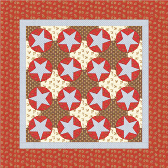 Civil War Quilts: Yankee Notions #8: Union Star