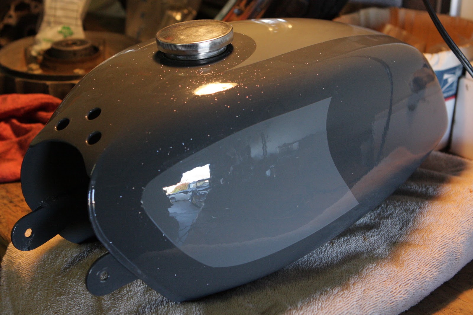 MotoSynthesis: Home of the Comstar Spoke Conversion Rings: CX500 Build