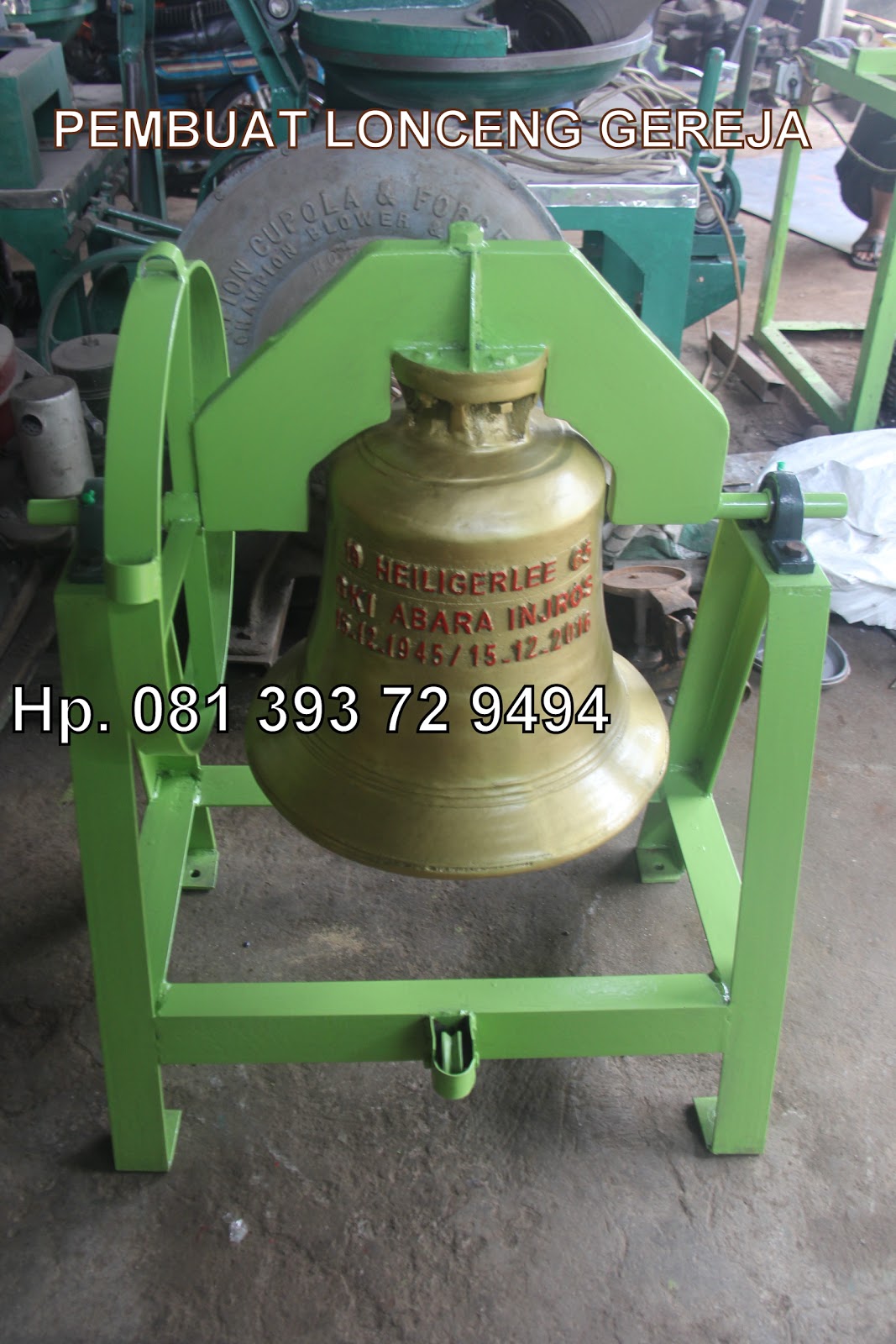 LONCENG GEREJA - PRODUKSI LONCENG GEREJA: Jual Lonceng Gereja ...