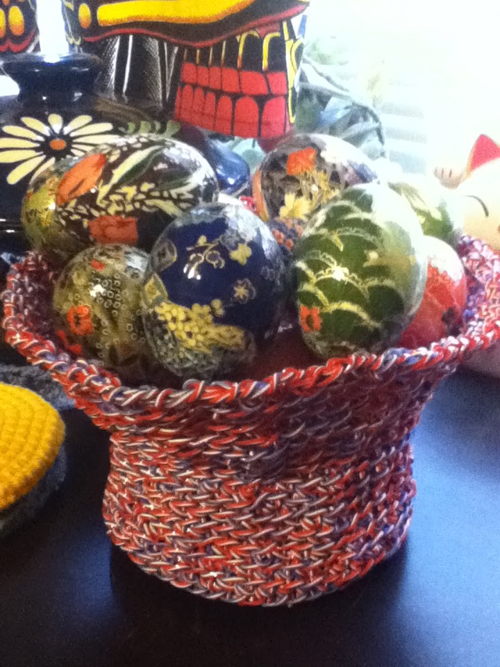 Rexlace Crocheted Basket