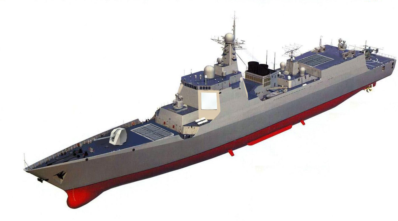 New Chinese Type 052D Guided Missile Destroyer Unveiled | Chinese ...