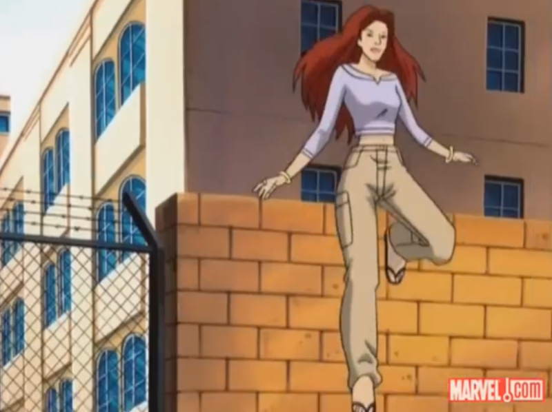 Anime Feet: X-Men Evolution: Jean Grey Bonus