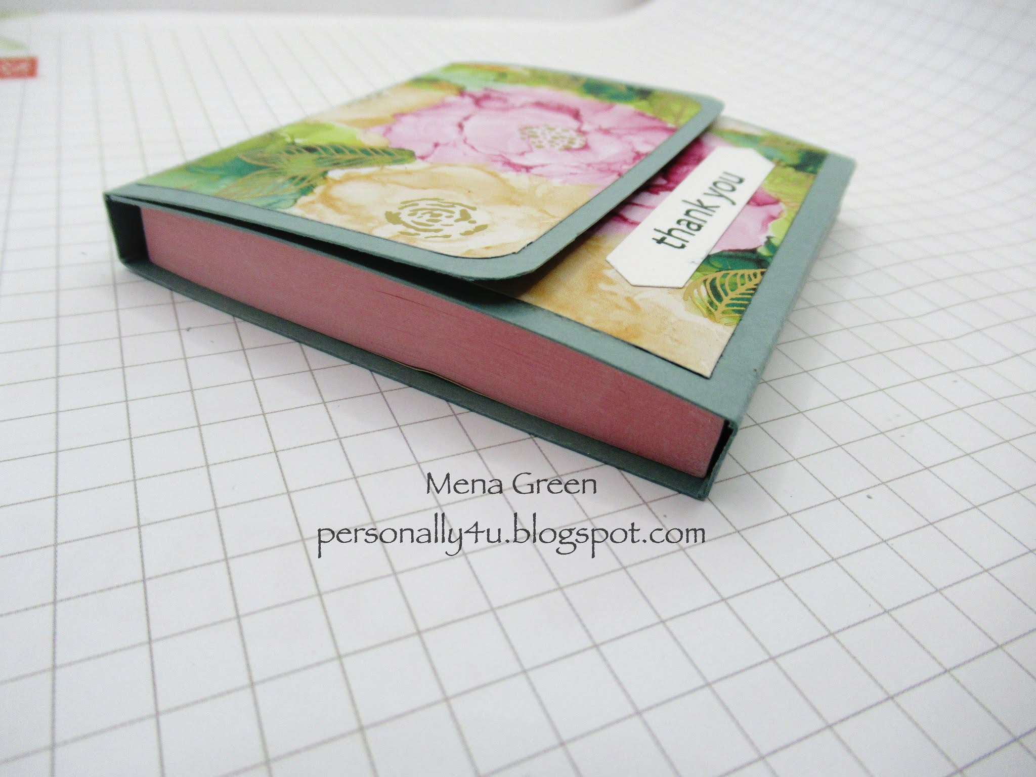 Personally Yours: Magnetic Post-It Note Thank You