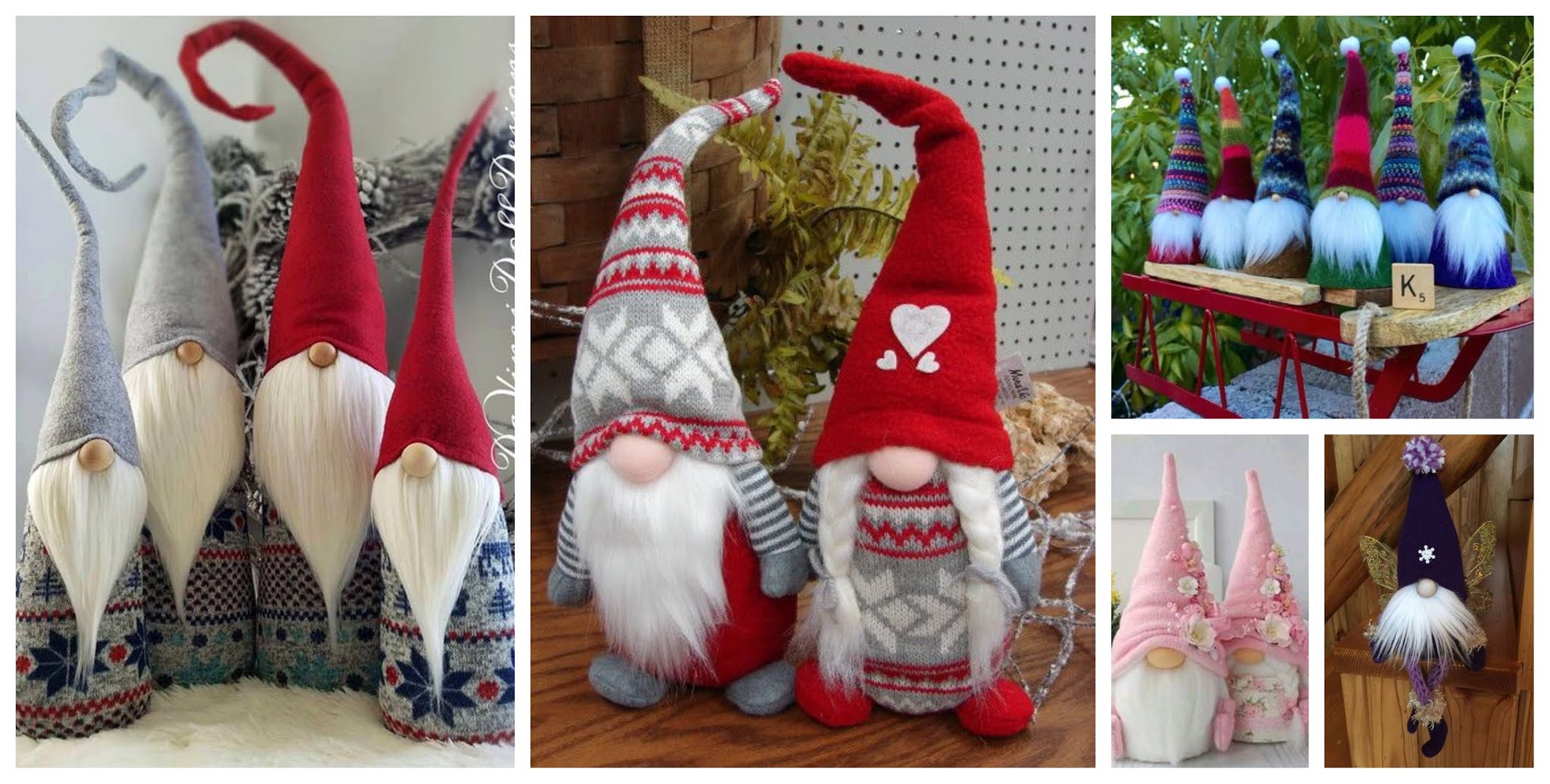 Curso de gnomos navideños 3 técnicas para hacerlos ~ Haz Manualidades