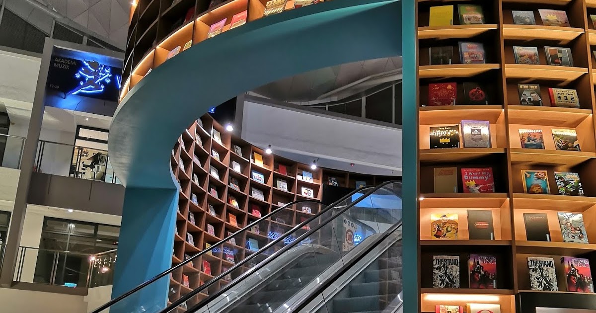 Kedai Buku Pertama di Malaysia Berkonsepkan Terowong Buku Dibuka di ...