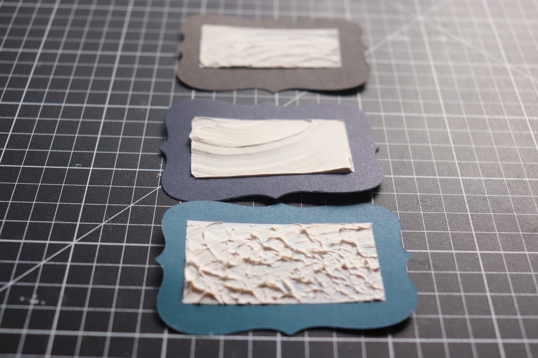Julie's Papercraft: Texture Paste Craft