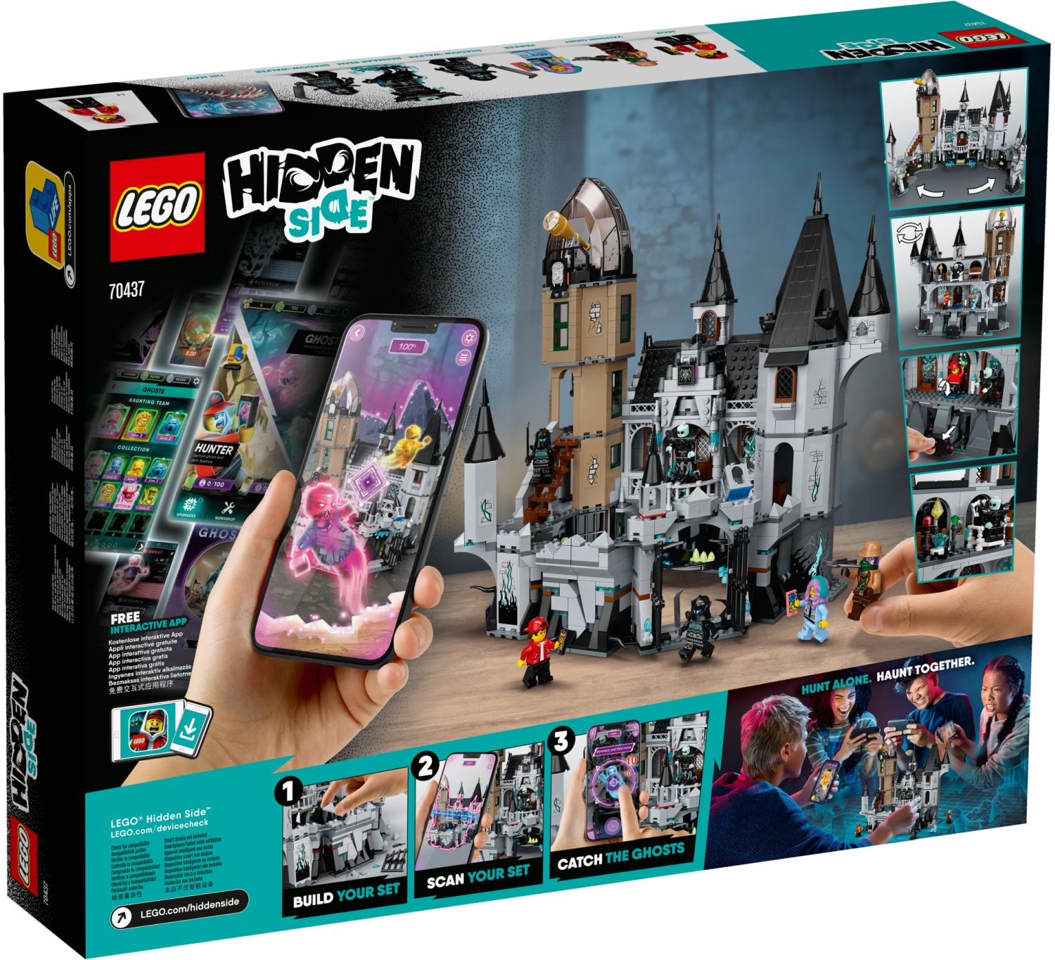 Brick Built Blogs: Lego Hidden Side 70437 Castle of Mystery Official ...