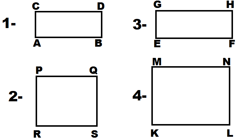 Quadrilateral / class 1-2-3 / knowledge Hub - Math study material