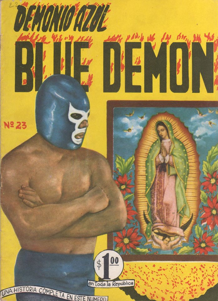 Elazotevenezolanoelblog: Historietas Demonio Azul - Blue Demon