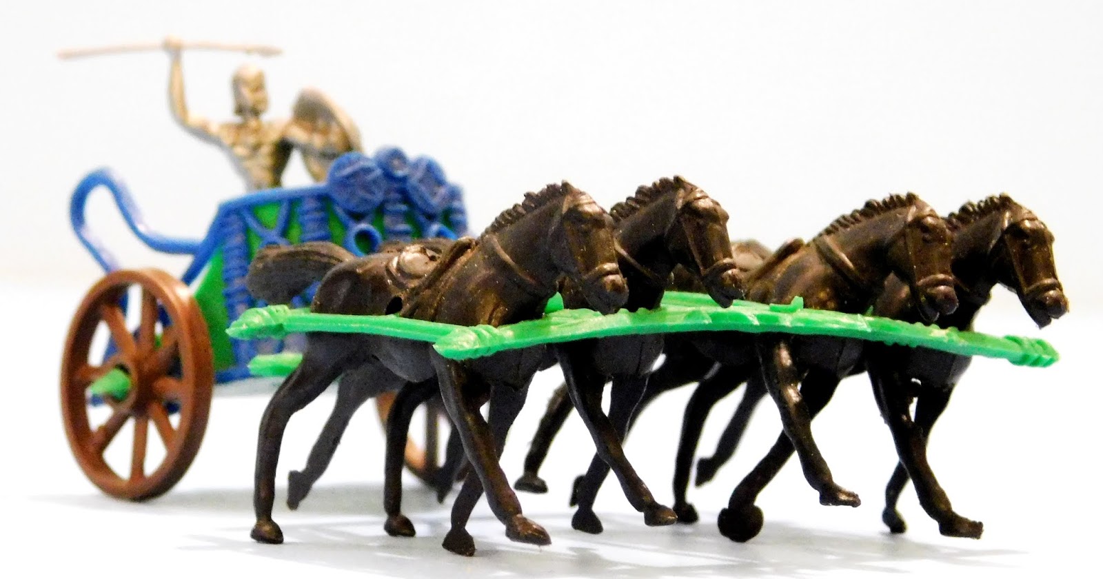 Toys and Stuff: Giant of Hong Kong Roman Chariot - Green/Blue