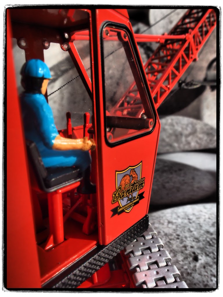 Bagger Galerie Construction Machines: Shield-Bantam C-35 Dragline diecast