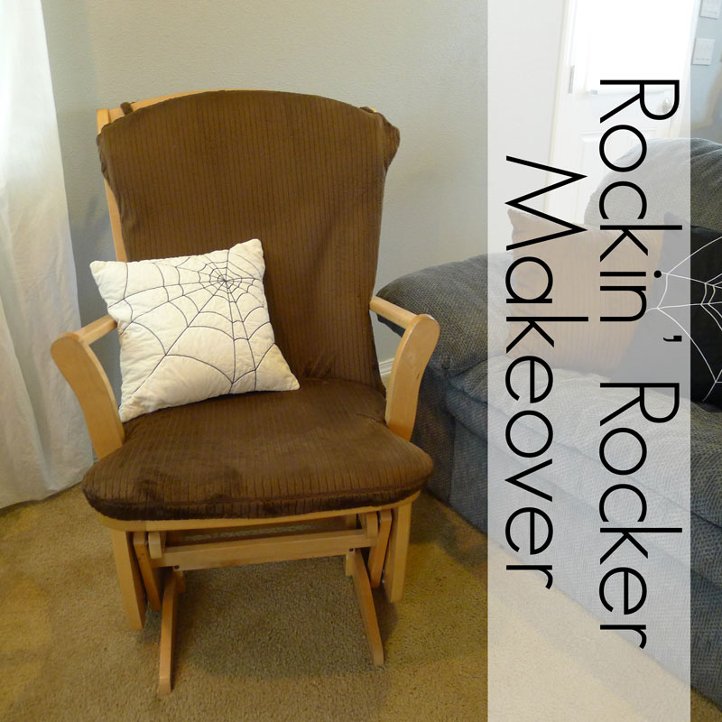 Pieces by Polly: Rockin' Rocker Makeover - Update Your Glider Rocking Chair