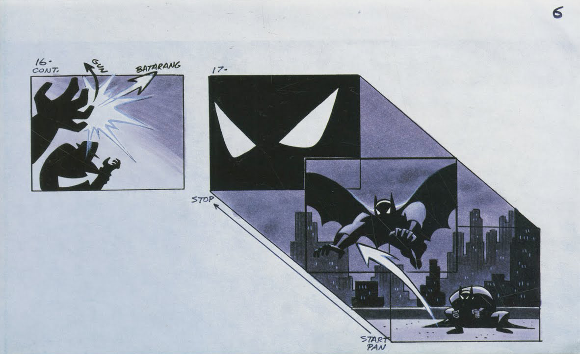Living Lines Library: Batman (TV Series 1992–1995) - Storyboards