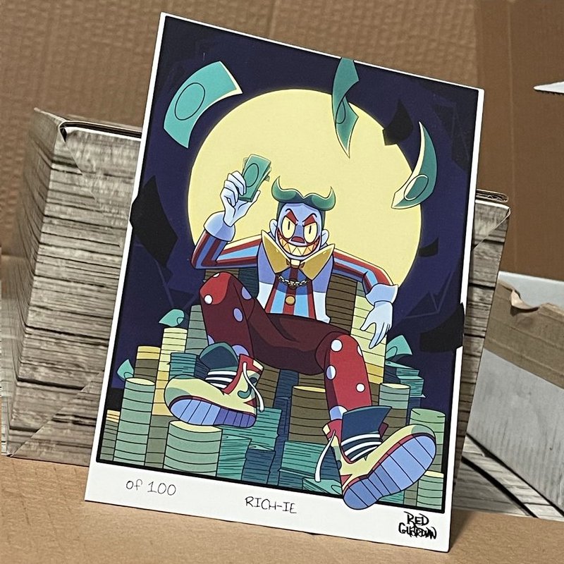 Flex Crazy-Rich-Clowns with CLOWN of WALL STREET Available Now!