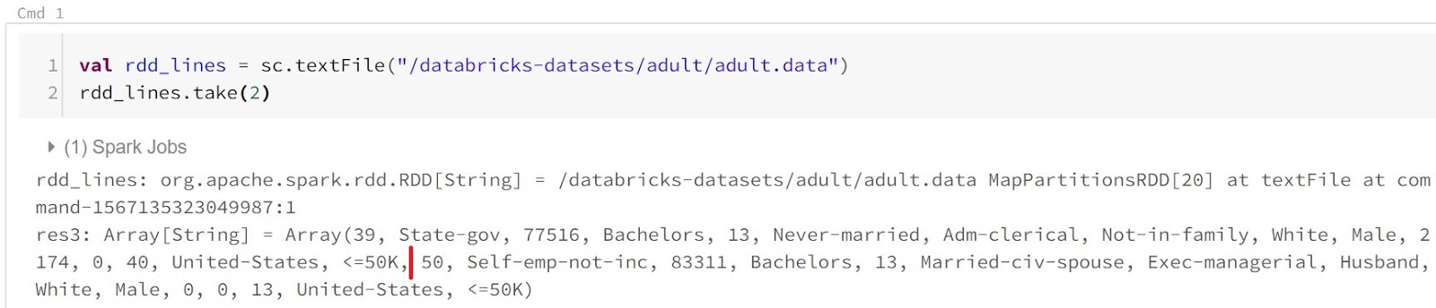 Breaking BI: Azure Databricks: RDDs, Data Frames and Datasets, Part 1