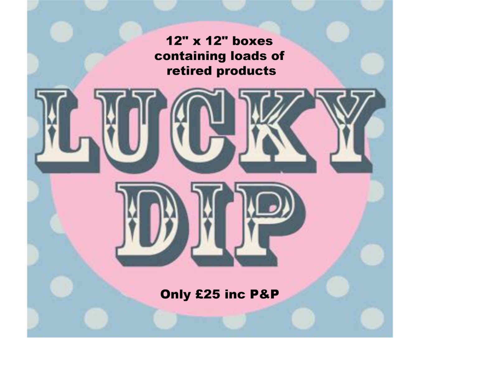 Paper Daisy Crafting: Lucky Dip boxes - this time with a video!