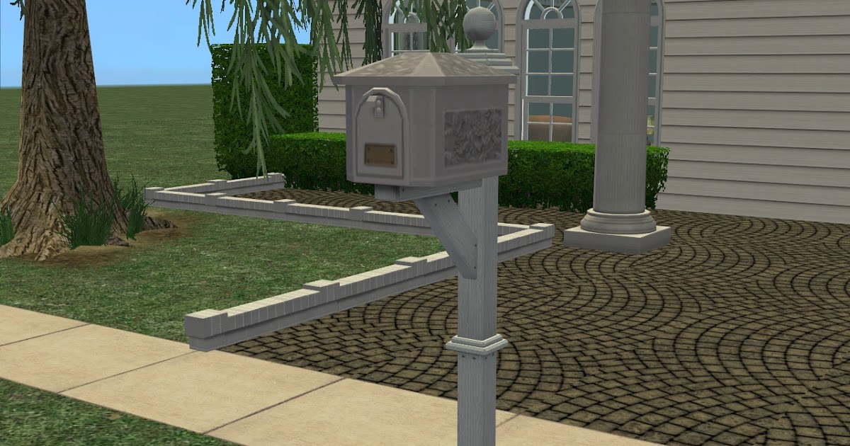 TheNinthWaveSims: The Sims 2 - The Sims 4 Base Game Mailbox Cover for ...